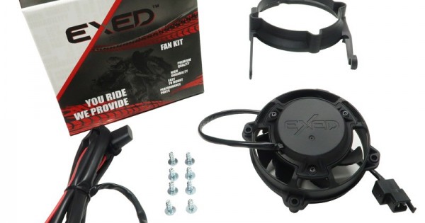 Exed Parts™ – Kit with Exed Radiator Fan and Mounting Bracket for KTM ...