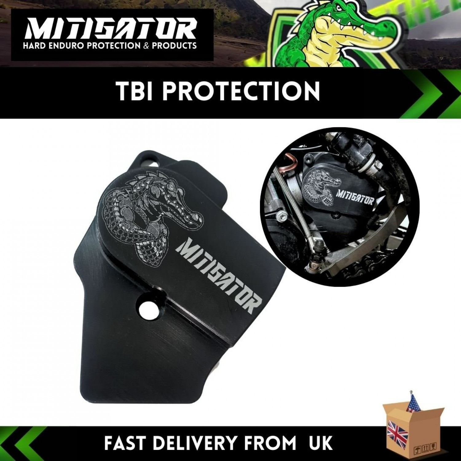 Mitigator TBI Protection Fits 2024 Ktm-Husqvarna-Gasgas TBI Models ...