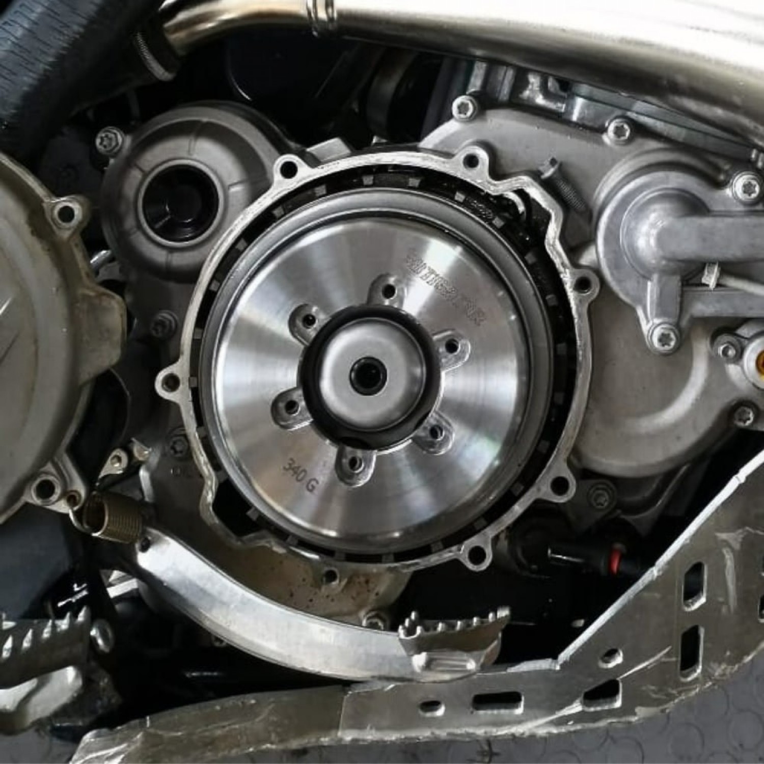 Mitigator Traction Disc Clutch Weight Flywheel Fits Ktm 2013-2024 ...