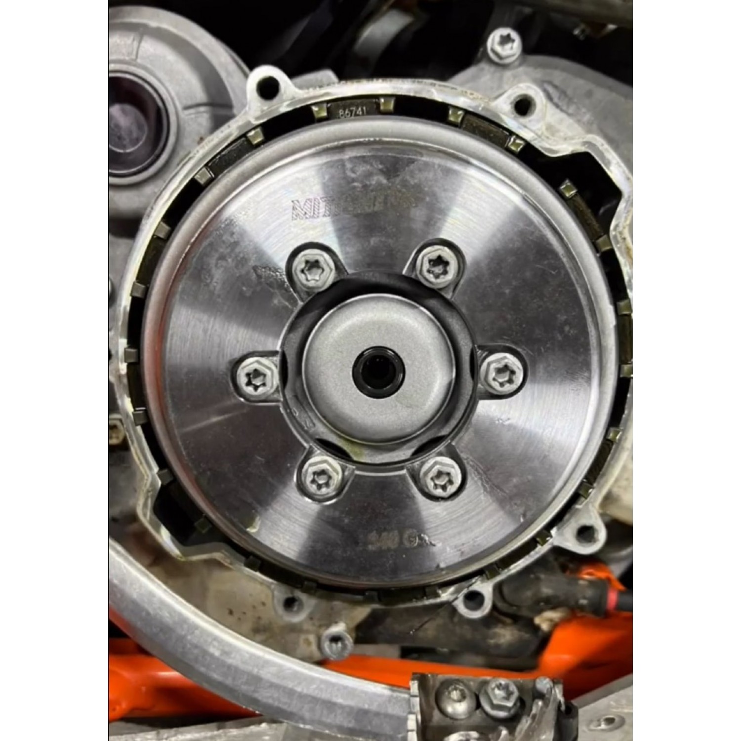 Mitigator Traction Disc Clutch Weight Flywheel Fits Ktm 2013-2024 ...