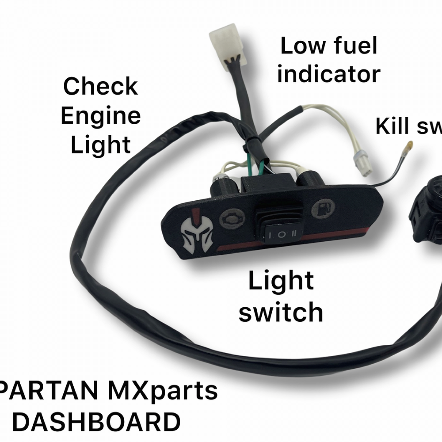Spartan - Mx Parts Enduro Motorcycle Headlight Dashboard KTM-HUSQVARNA ...