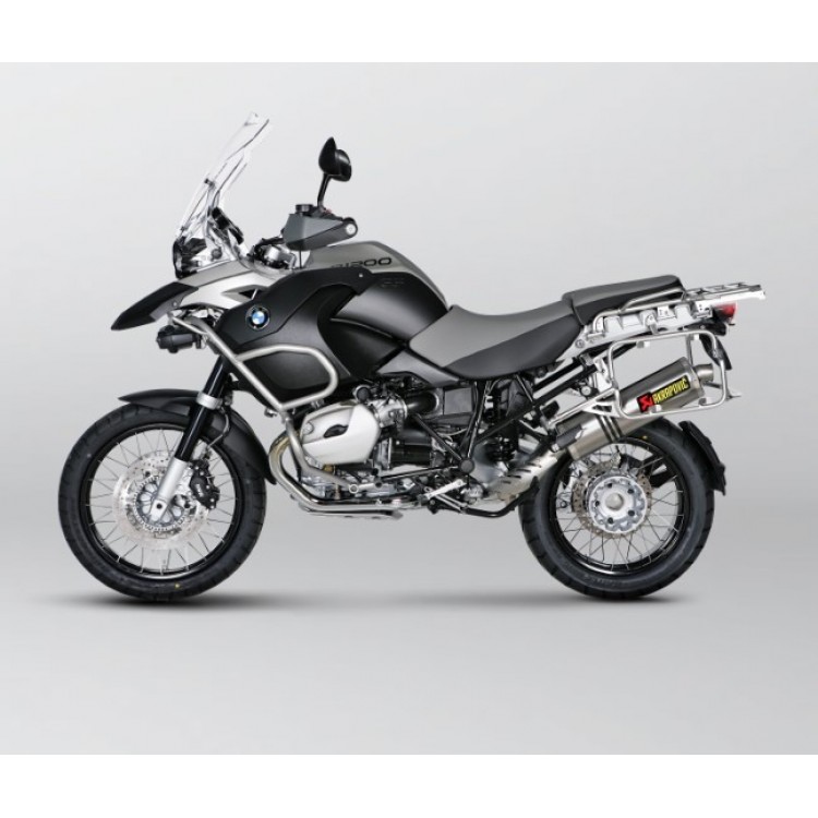BMW R1200GS 2004-2007 Akrapovic Titanium Silencer Slip-On Kit - Road ...