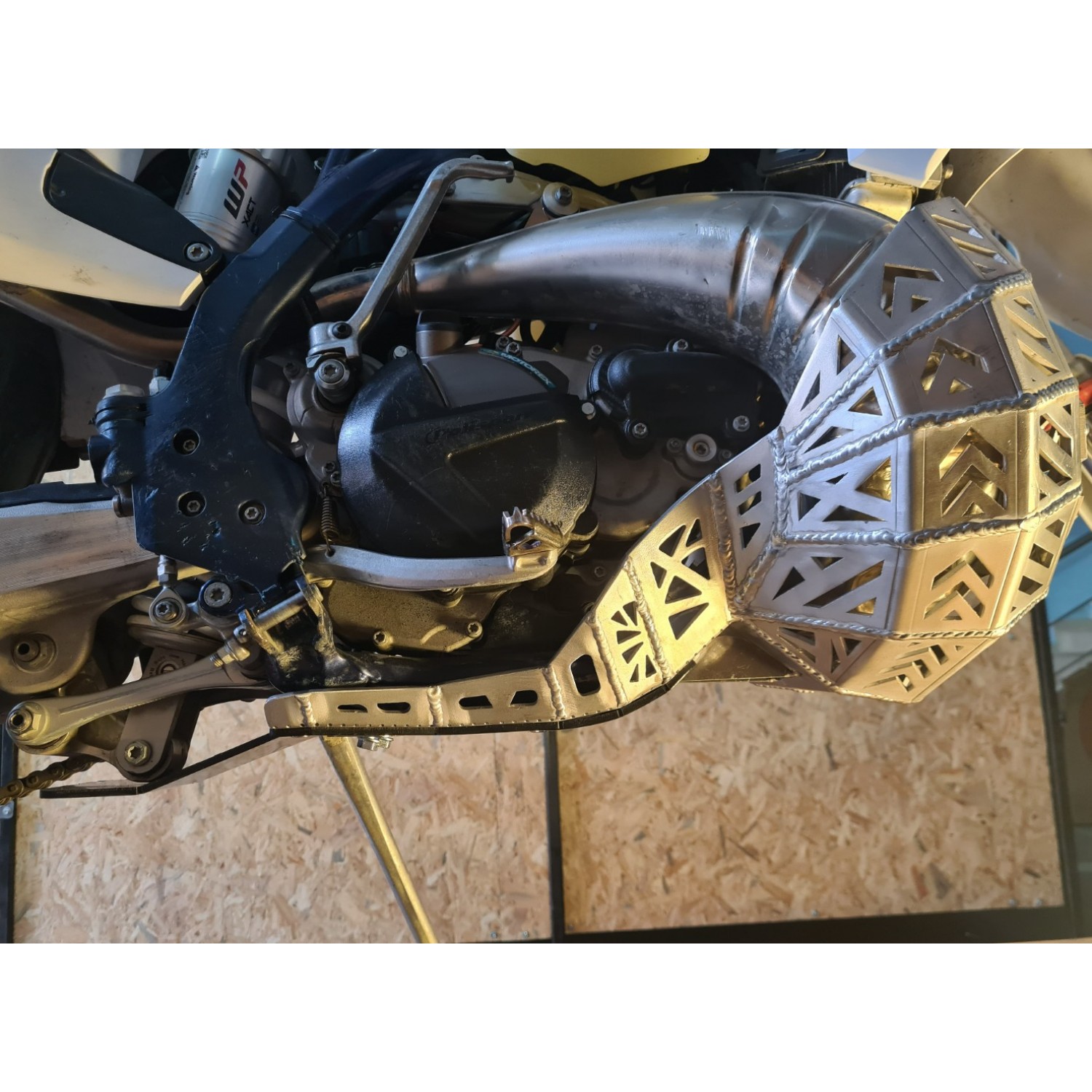 Mitigator Link Protection for (Skid Plate) Bash Plate Fits Husqvarna ...