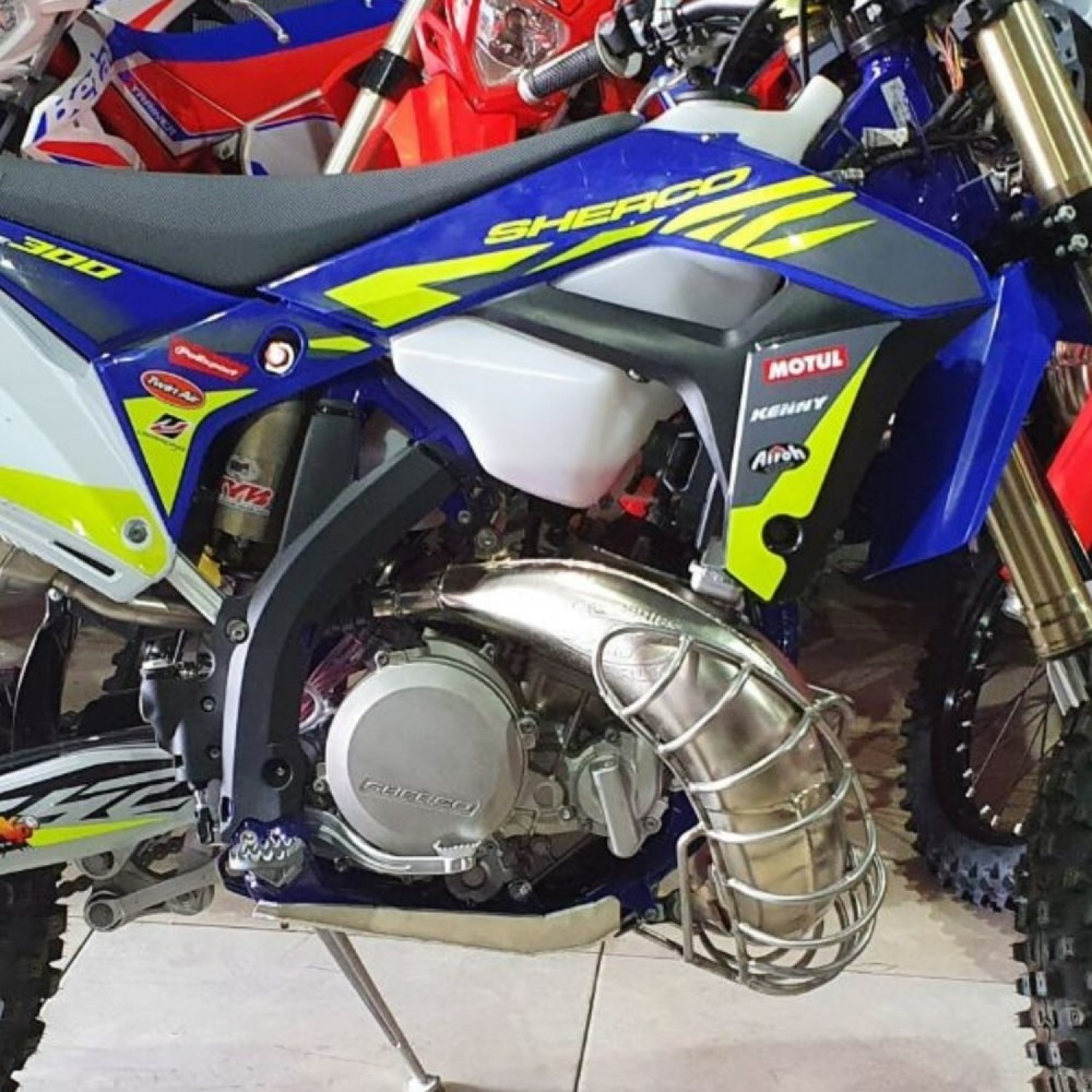 Mitigator Pipe Guard (Cage Guard) Fits Sherco 250/300 SE/SE-R 2023-2024 ...