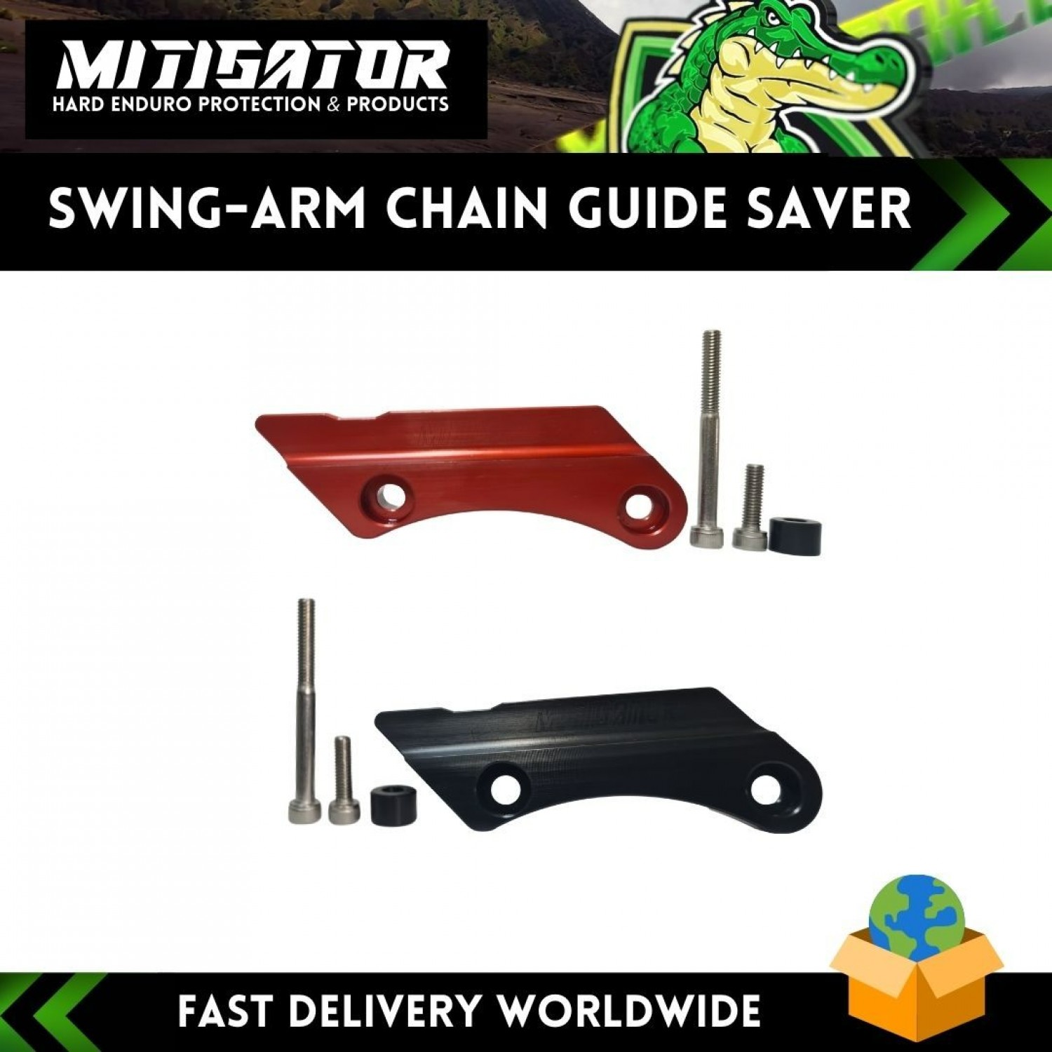 Mitigator Swing-Arm Chain Guide Saver Beta RR 2010-2024 / Beta Xtrainer ...